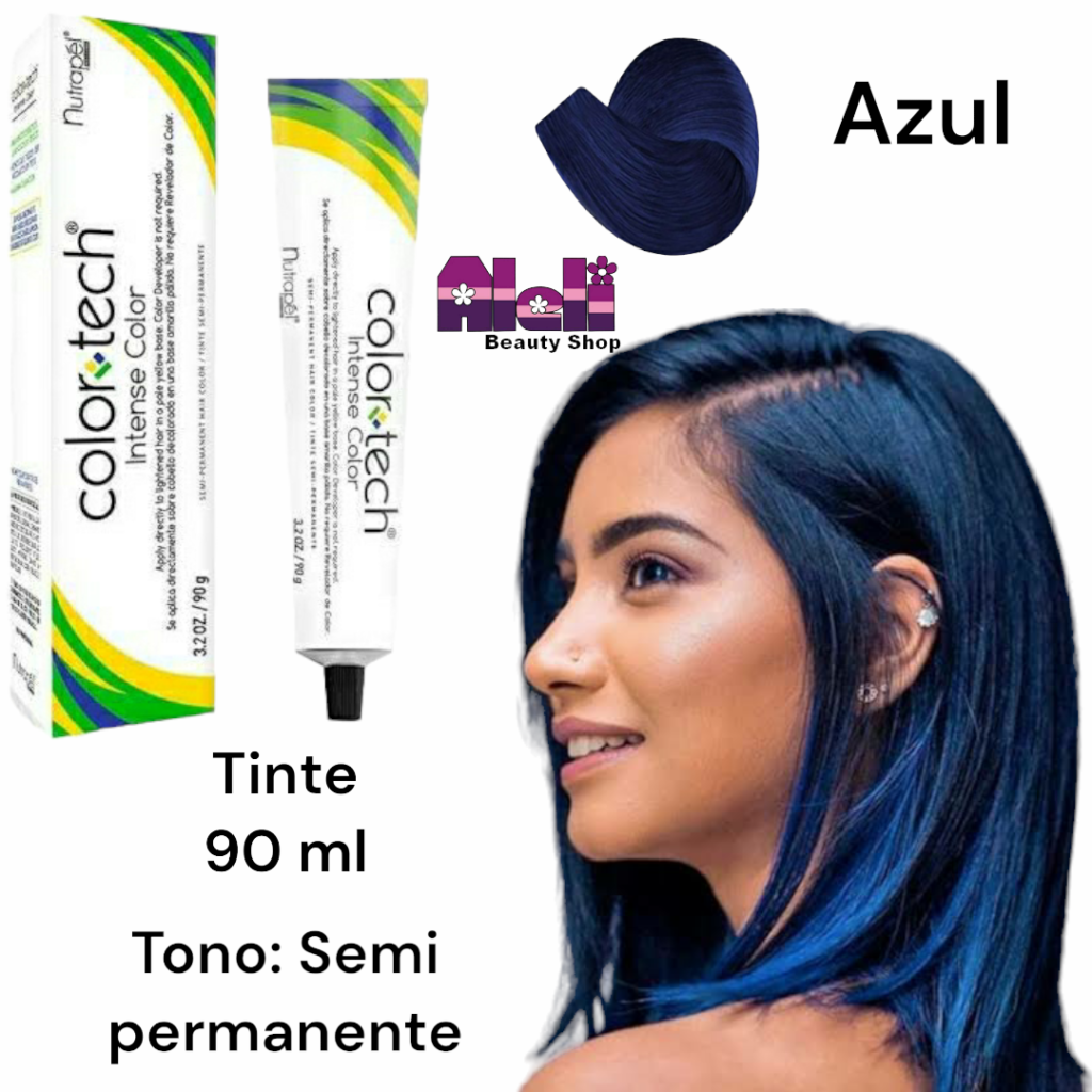 Tinte Azul Color tech - Aleli Beauty Shop